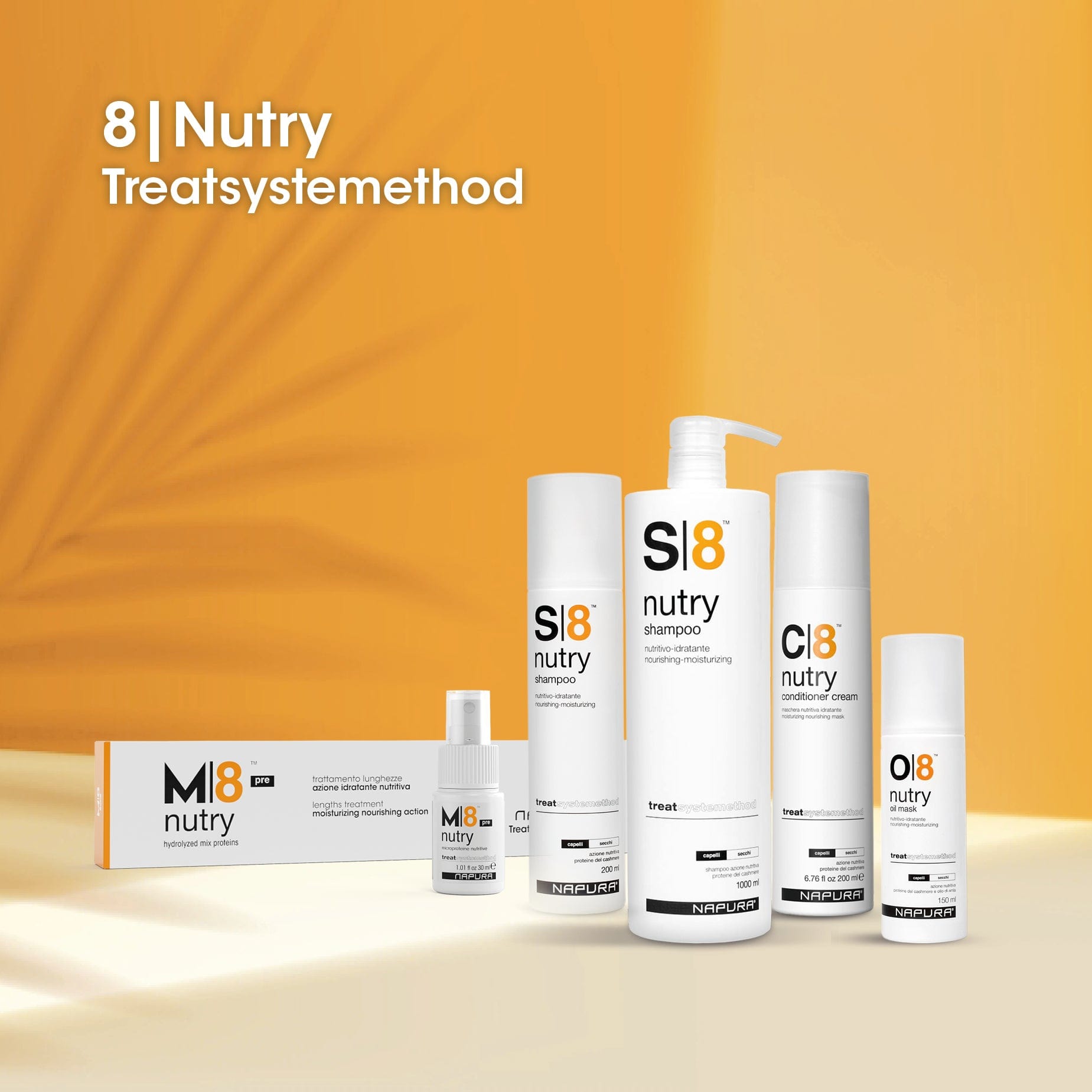 Trattamento Capelli | M8 nutry pre new bipack | PROCOSMET